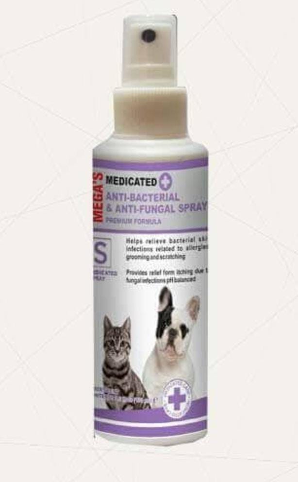 Mega’s Anti-Bacterial & Anti-Fungal Spray – Petstar.pk